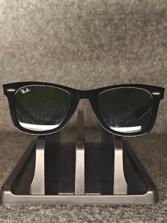Ray‑Ban | Accessories | Rayban Rb24 1147 Wayfarer Black Plaid Interior ...